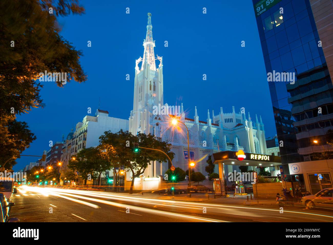 Night view goya street hi-res stock photography and images - Alamy
