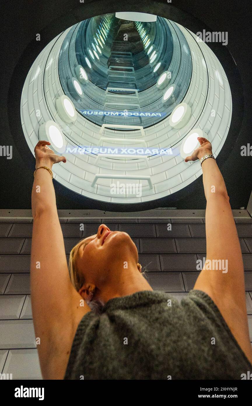 London, UK. 16th July, 2024. The infinity well - The launch of Paradox ...