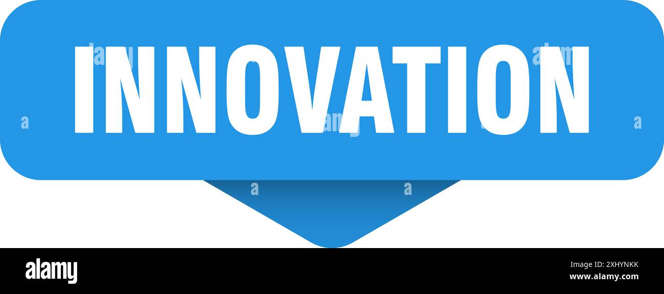 innovation sticker. innovation sign on transparent background ...