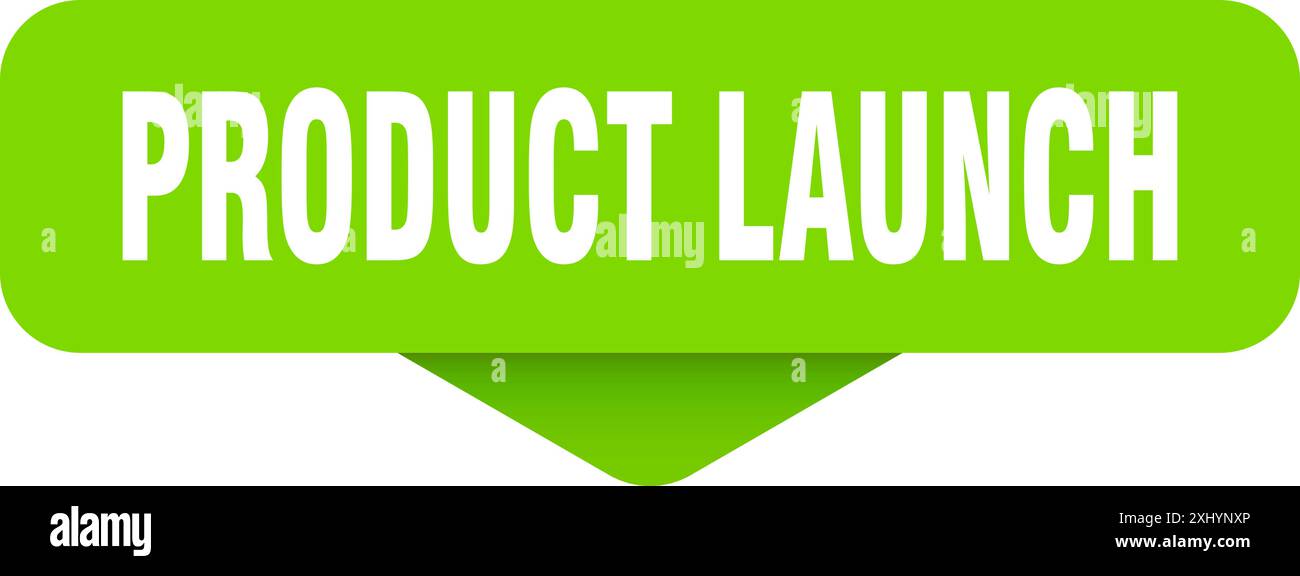 product launch sticker. product launch sign on transparent background ...