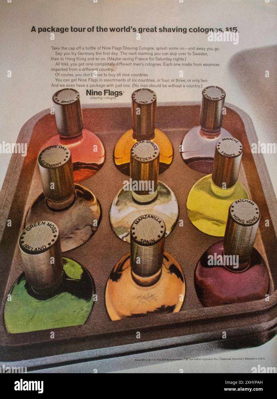 After shave advert hi-res stock photography and images - Alamy