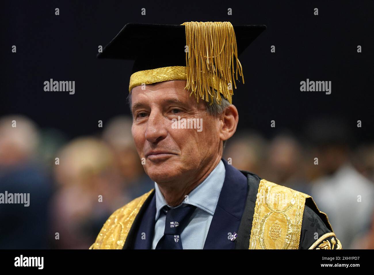 Chancellor of Loughborough University Lord Sebastian Coe during a ...