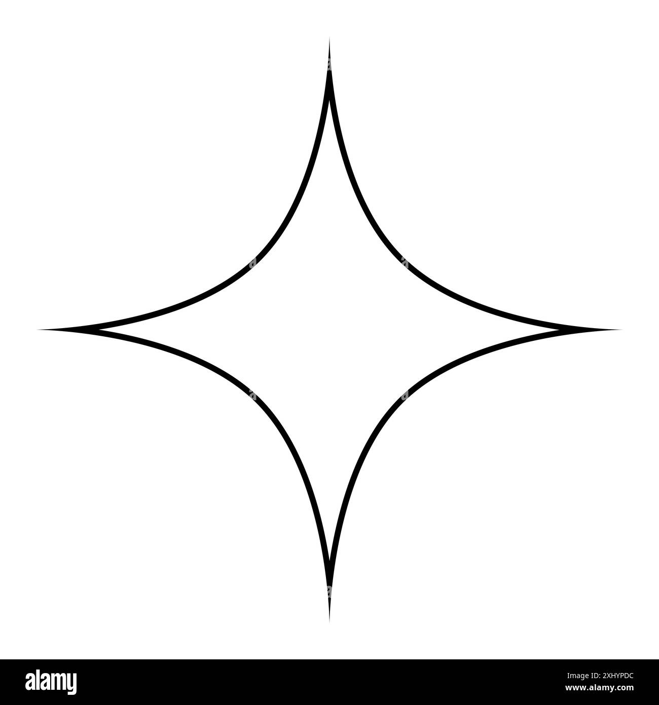 Four pointed hi-res stock photography and images - Alamy