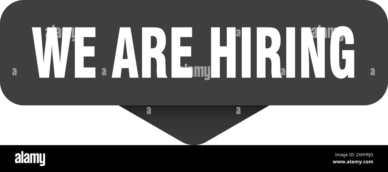 we are hiring sticker. we are hiring sign on transparent background ...
