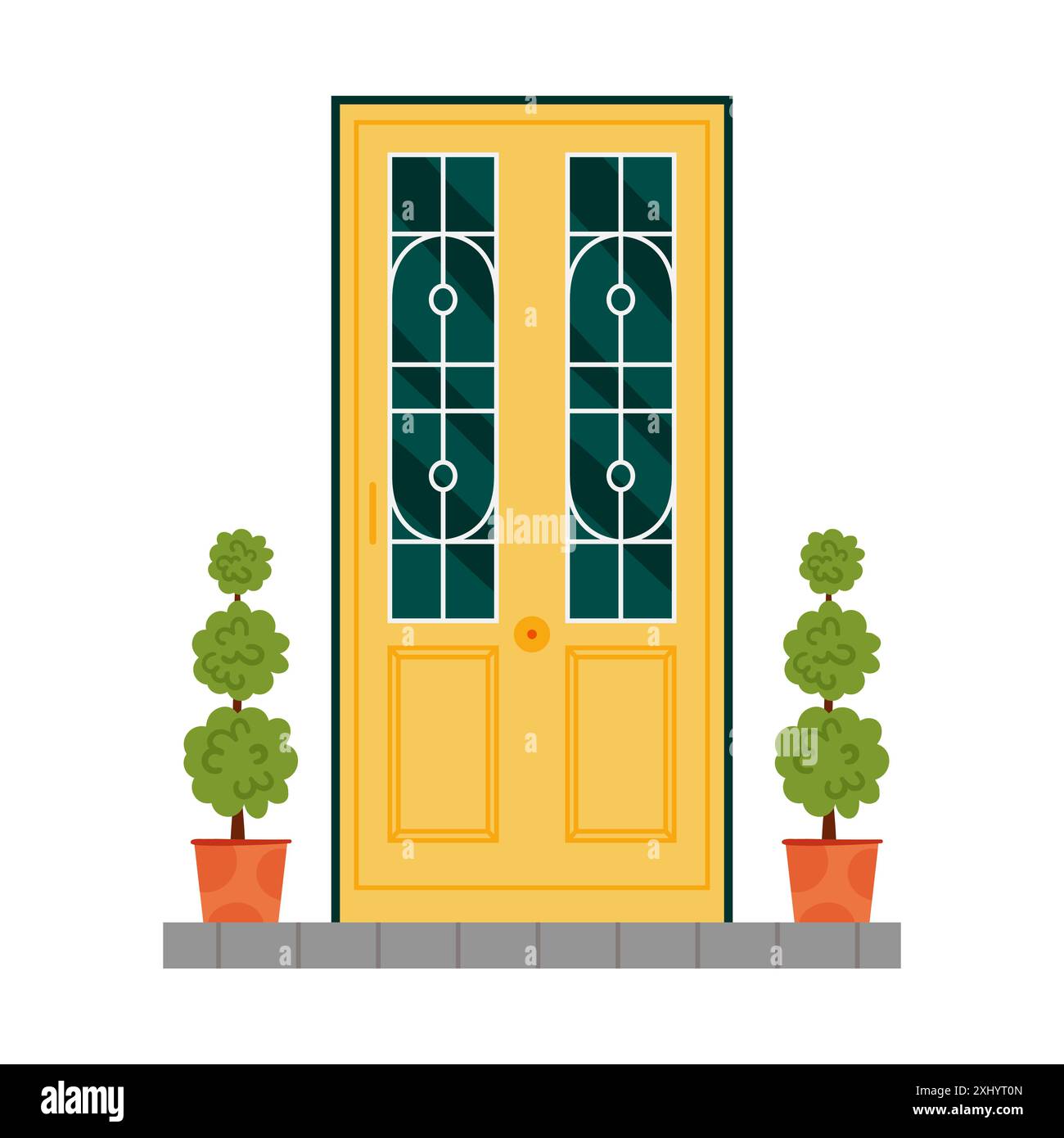 Flower decoration on historic Cut Out Stock Images & Pictures - Alamy