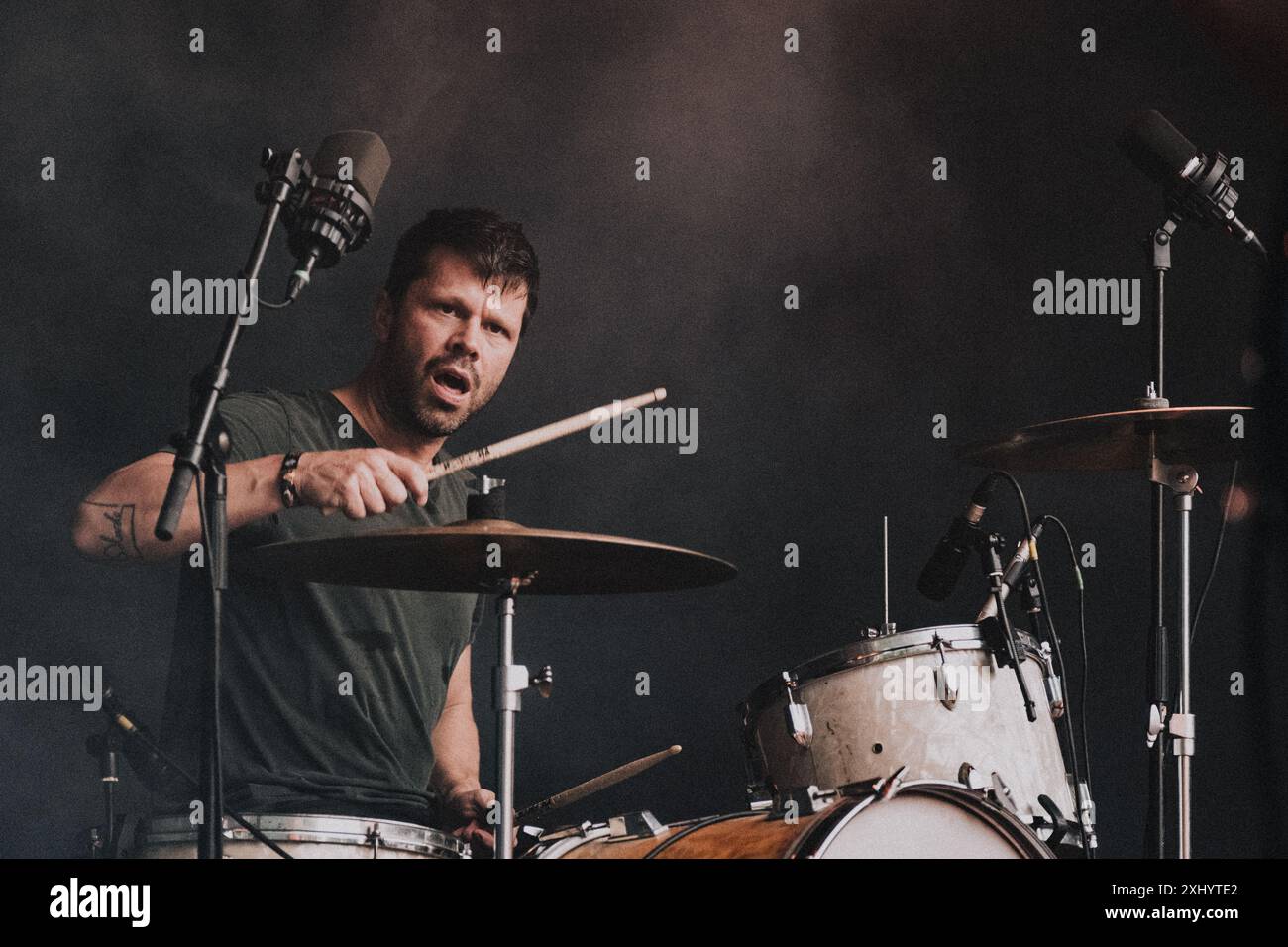 Copenhagen, Denmark. 20th, June 2024. The Danish rock band Lack ...