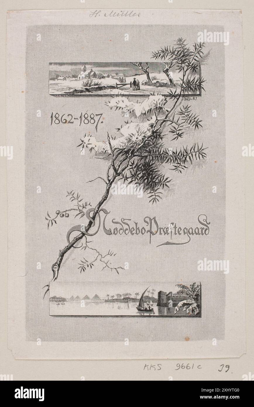 A xylograph print by Herman Rudolf Müller used as the cover for the ...