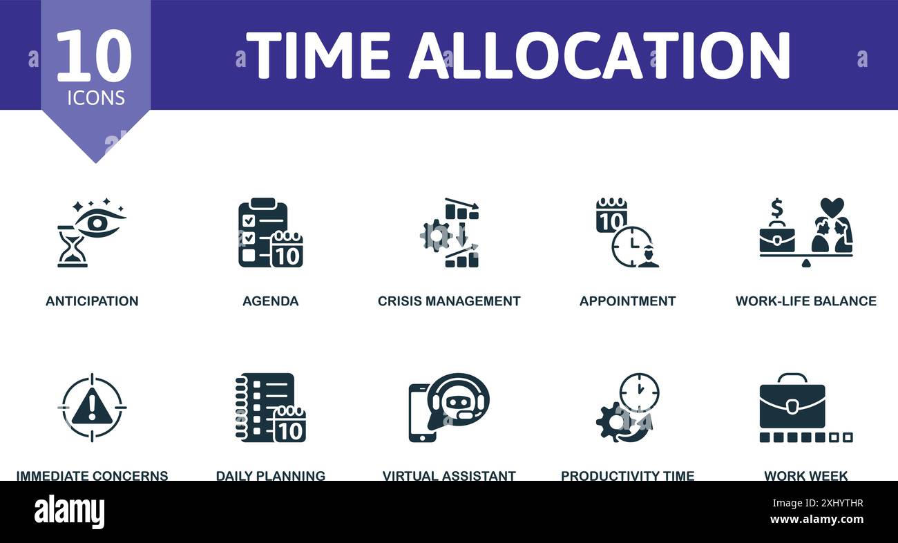 Daily concerns Stock Vector Images - Alamy