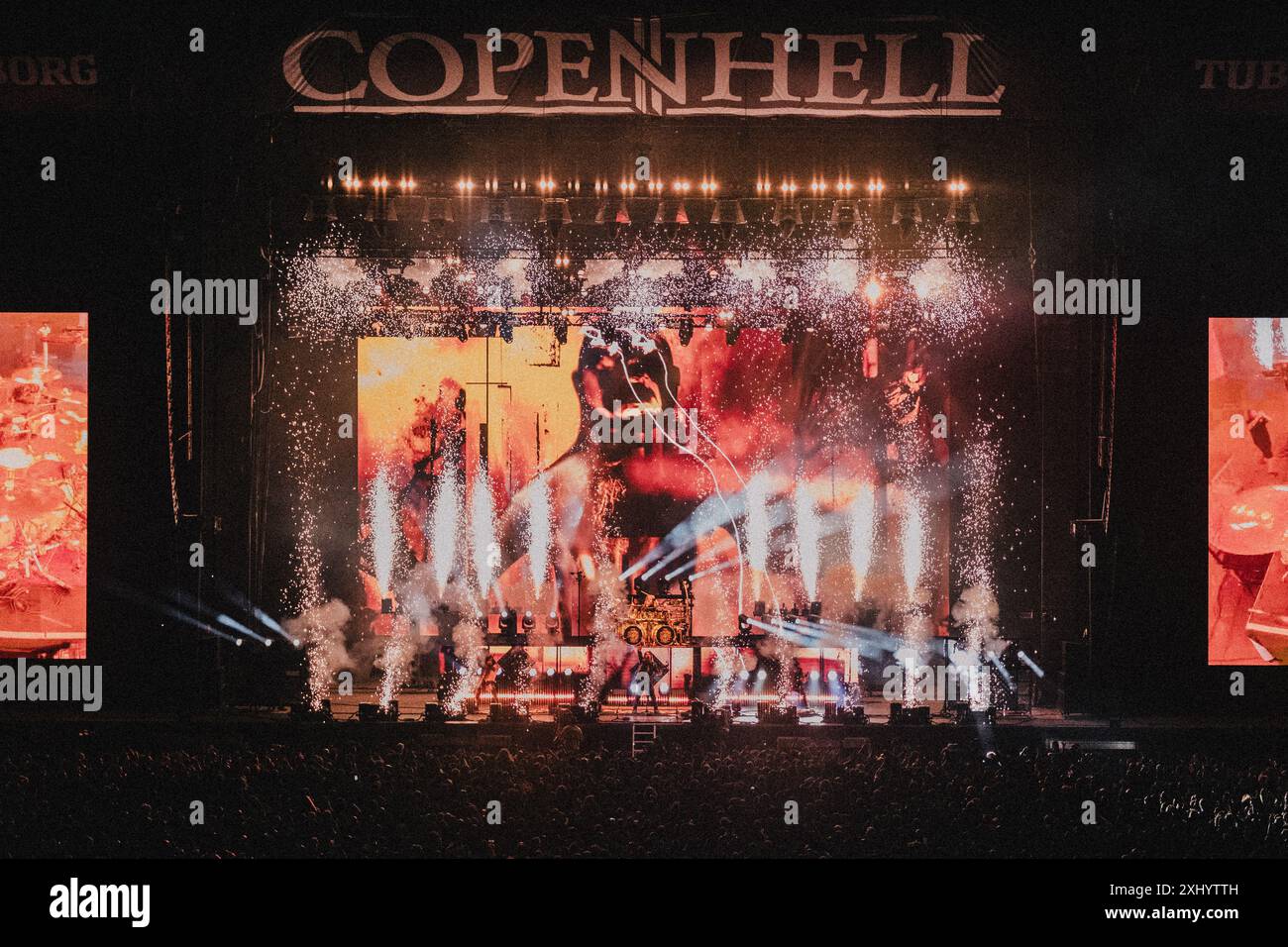 Copenhagen, Denmark. 21st, June 2024. The main stage seen during a live ...