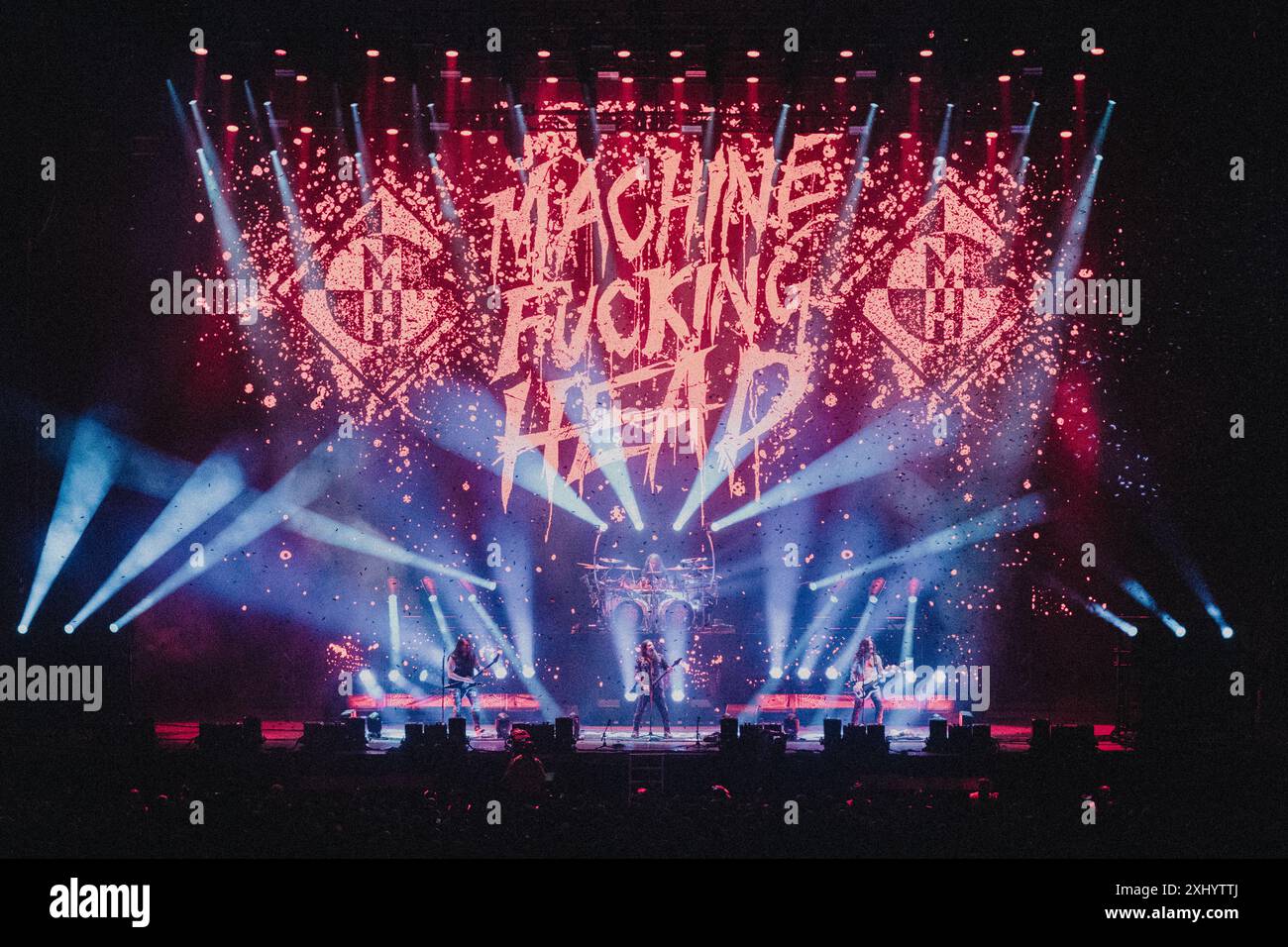 Copenhagen, Denmark. 21st, June 2024. The main stage seen during a live ...
