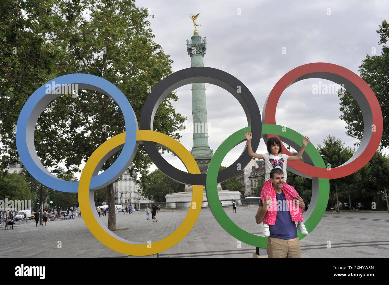 FRANCE. PARIS (75) 4TH ARRONDISSEMENT. FOR THE PARIS 2024 OLYMPIC GAMES ...