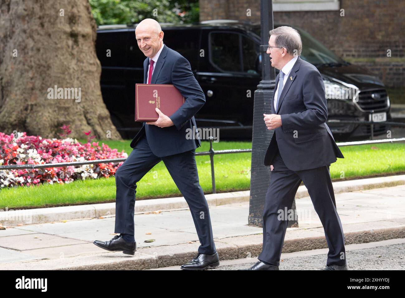 London, UK. 16 Jul 2024. Pictured: (L-R) - John Healey - Secretary of ...
