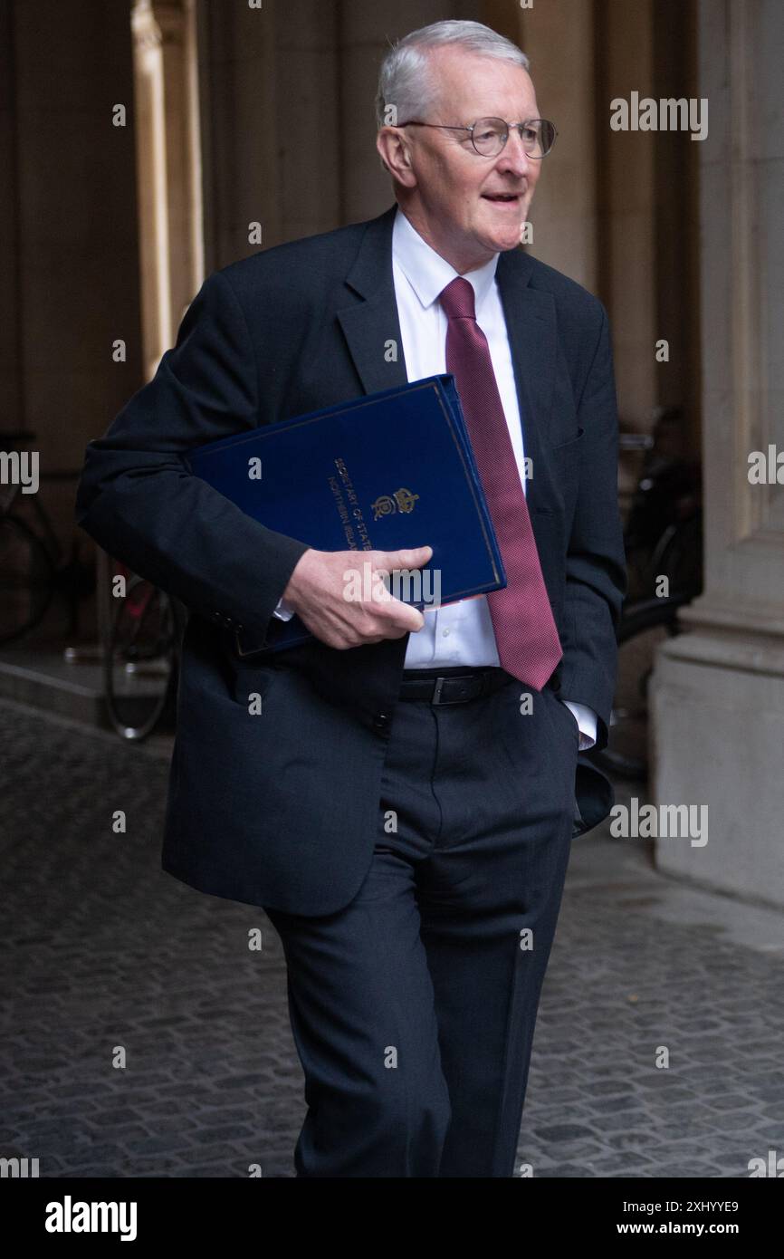London, UK. 16 Jul 2024. Pictured: Hilary Benn - Secretary of State for ...