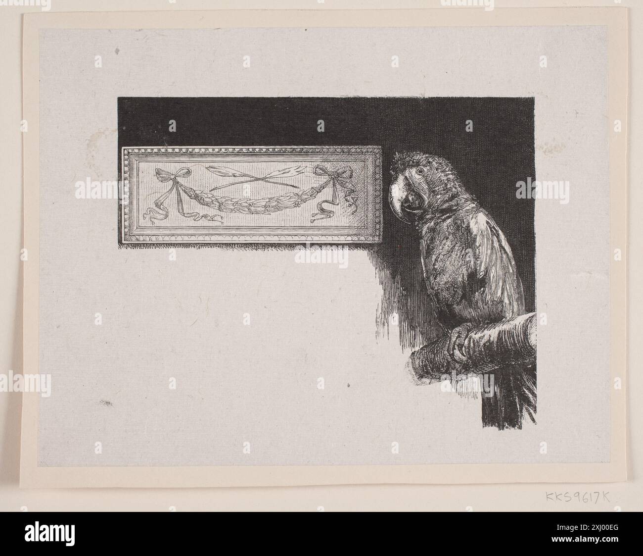 Xylograph print by F. Hendriksen (1847–1938) and Hans Nikolaj Hansen ...