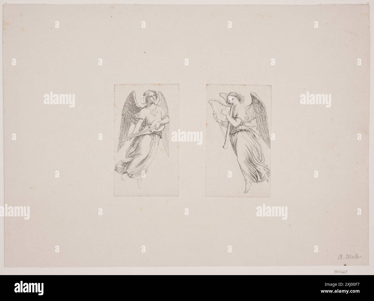 Two floating angels hi-res stock photography and images - Alamy