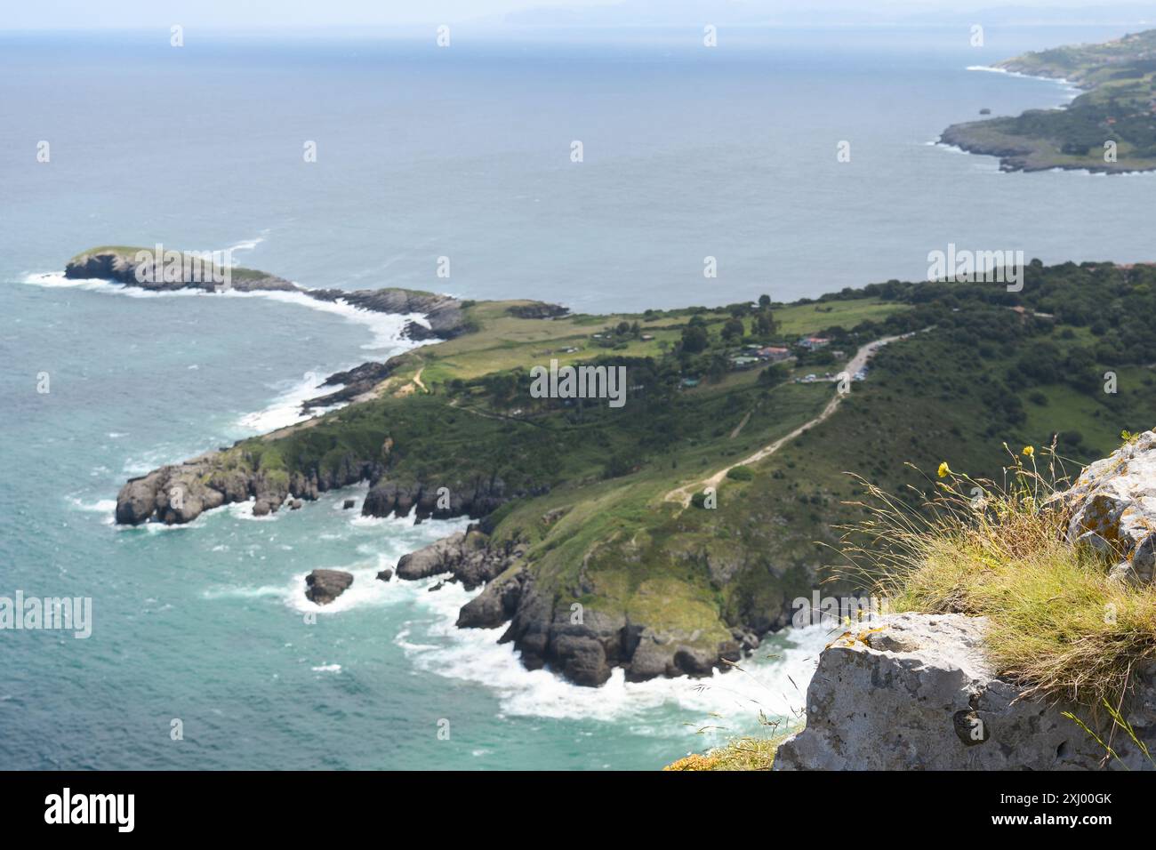 Panoramic view bay laredo hi-res stock photography and images - Alamy