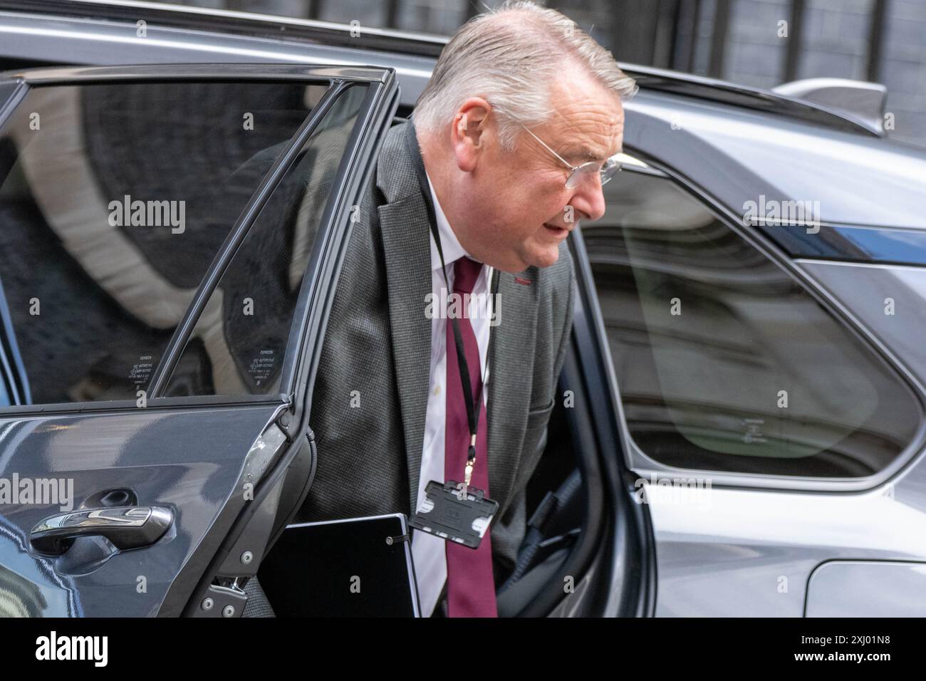 London, UK. 16th July, 2024. Sir Alan Campbell, chief Whip arrives at a ...