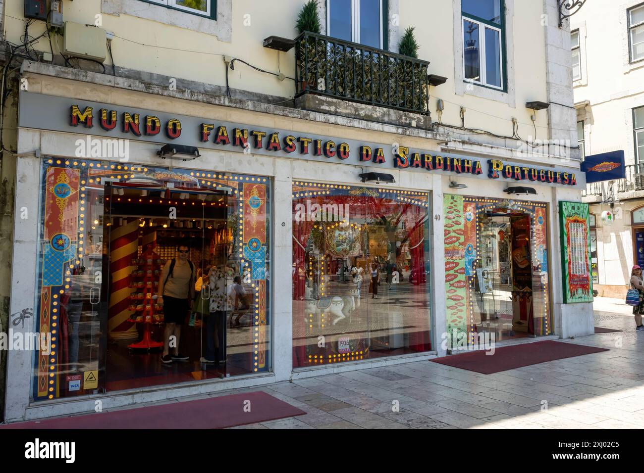 Lisbon, Portugal - July 3, 2022: A store Fantastic World of Portuguese ...