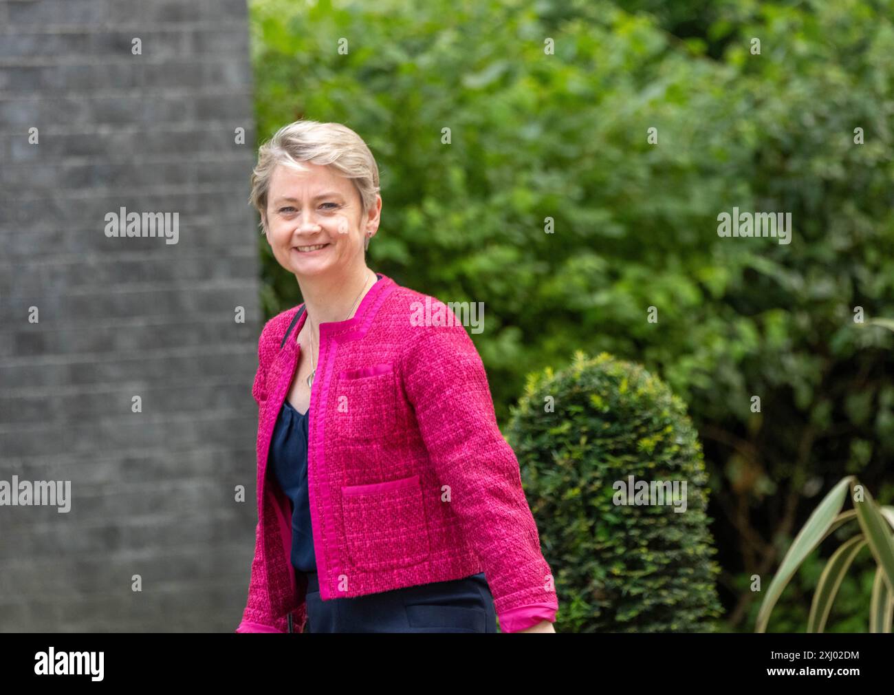 London, UK. 16th July, 2024. Yvette Cooper, Home Secretary, arrives at ...