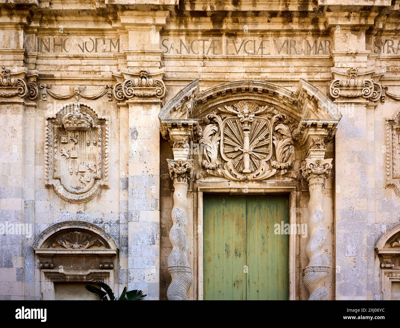 Historic Baroque Architecture of Santa Lucia alla Badia, Ortigia ...