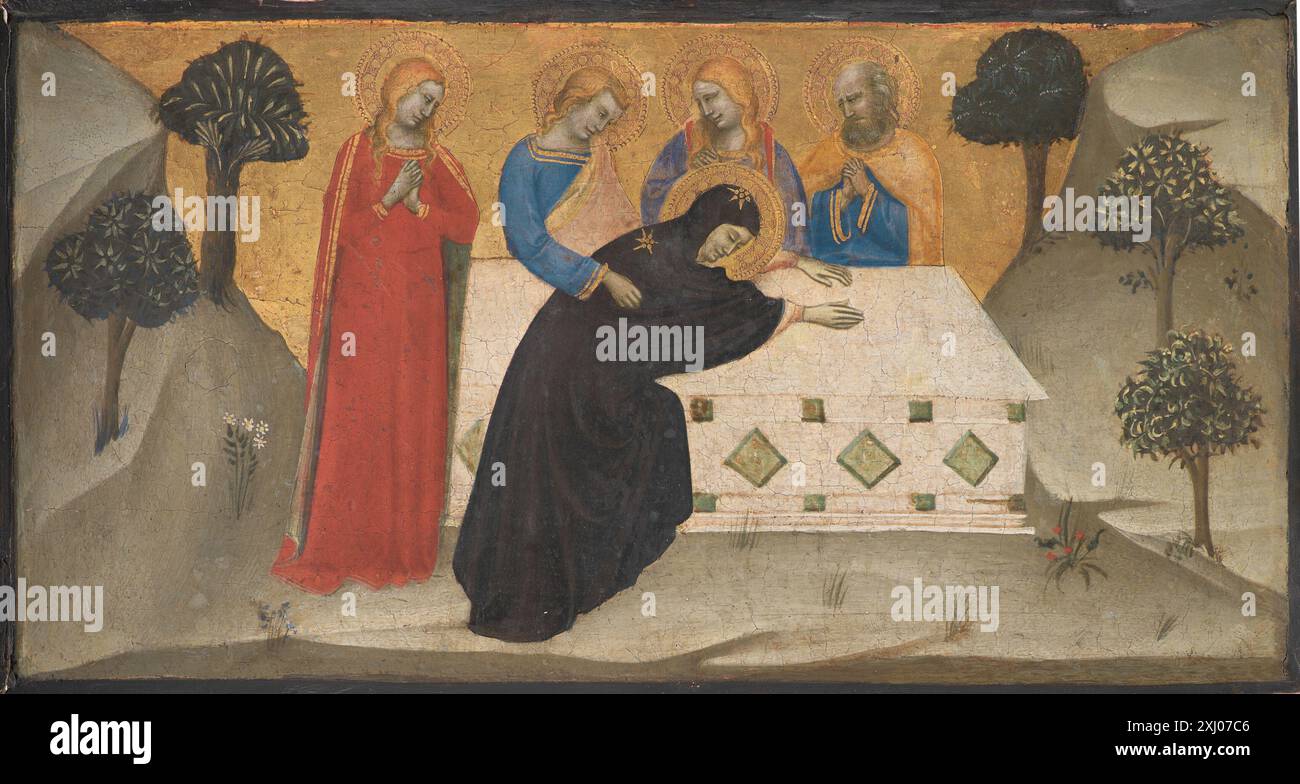 The Virgin Swooning and the Three Maries at the Tomb of Christ Simone ...