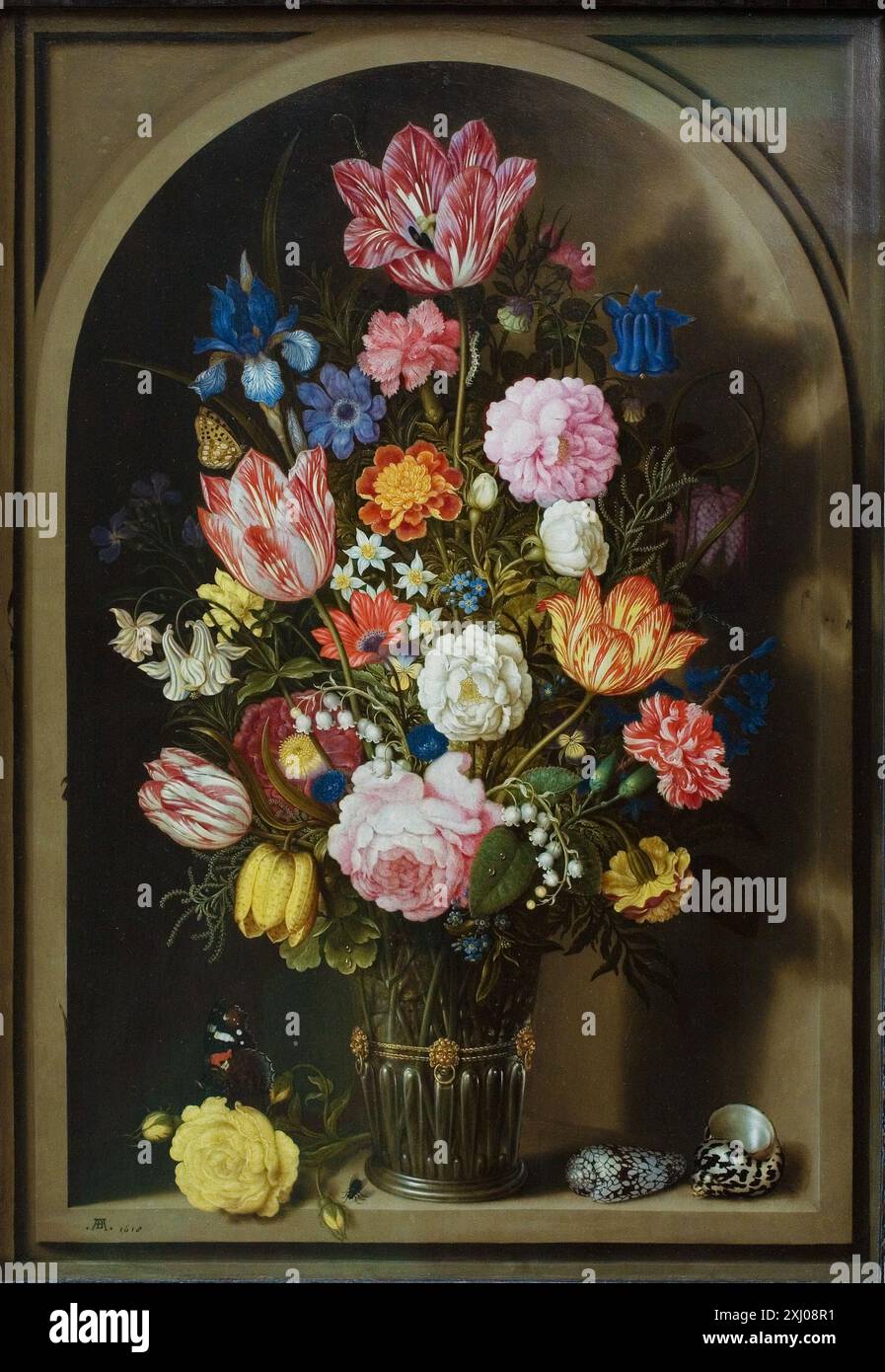 Les peintres flamands de fleurs hi-res stock photography and images - Alamy