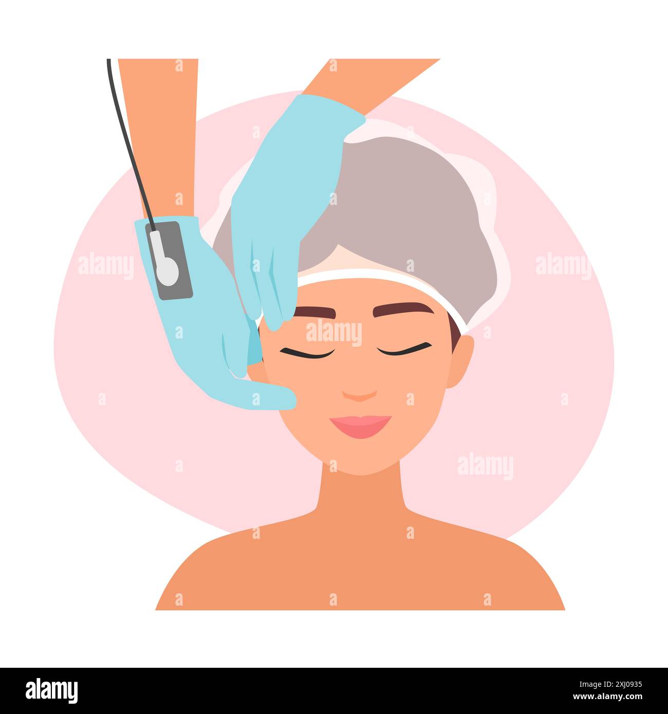 Microcurrent beauty treatment, face and body electro stimulation in ...