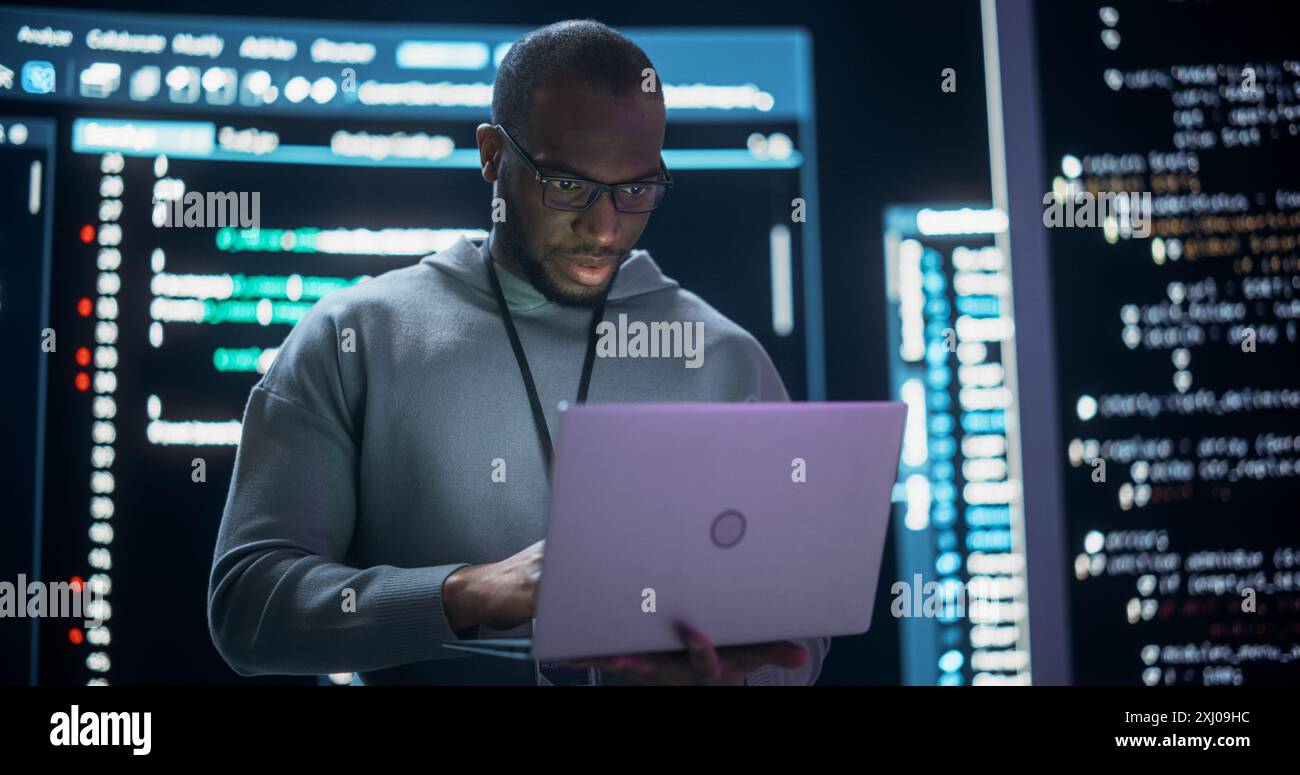 Futuristic digital interface displaying 3d hi-res stock photography and ...