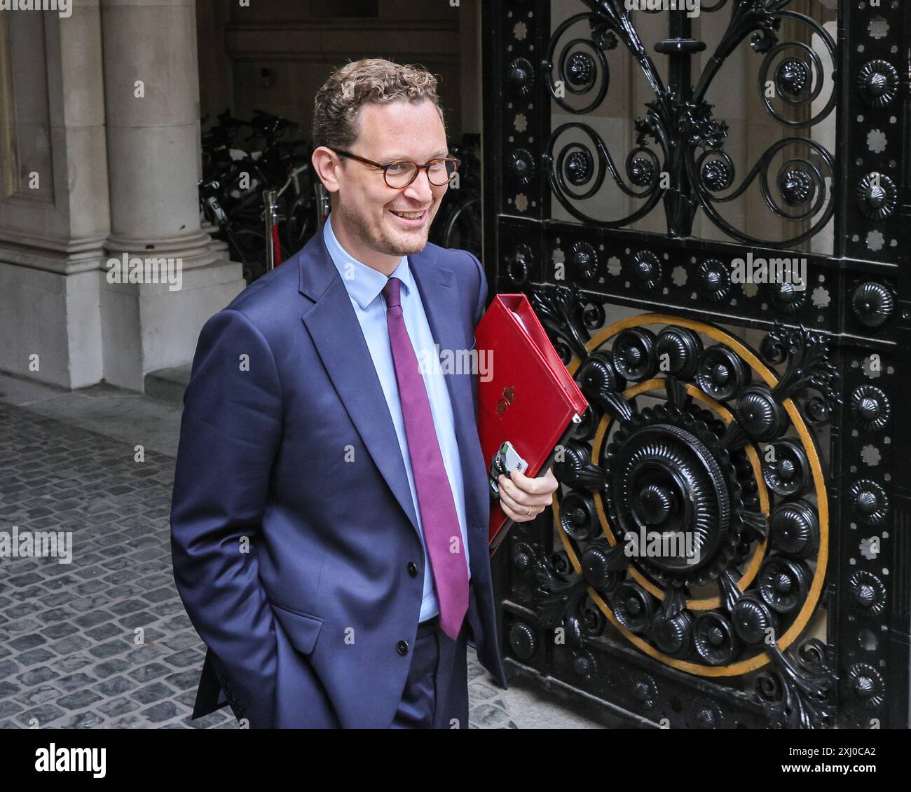 London, 16th July 2024. Darren Jones, Chief Secretary to the Treasury ...