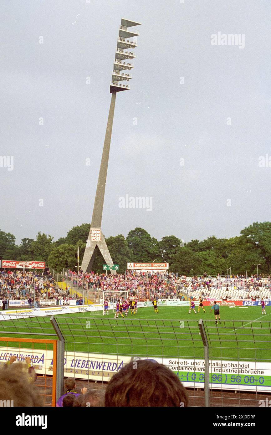 A pre-season friendly between Dynamo Dresden and Bayern Munich at the ...