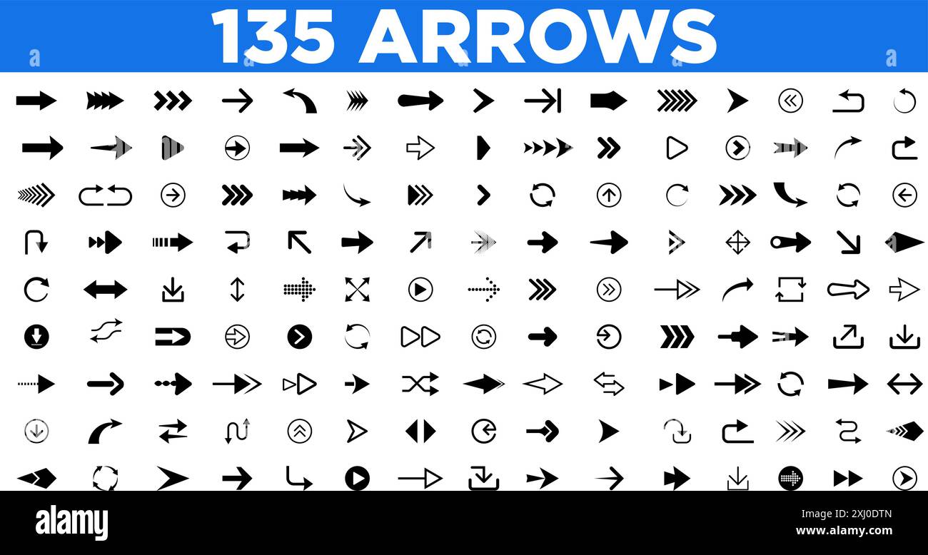 Arrows set—Arrow icon collection. Arrow vector collection. Arrows ... Arrows set—Arrow icon collection. Arrow vector collection. Arrows ...