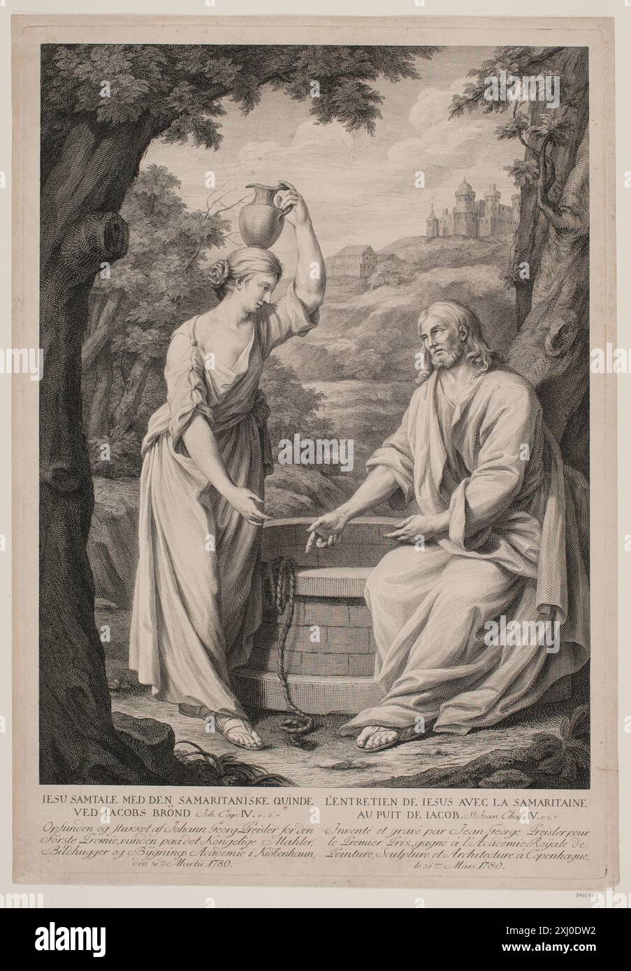 Jesus samaritan woman jacobs hi-res stock photography and images - Alamy