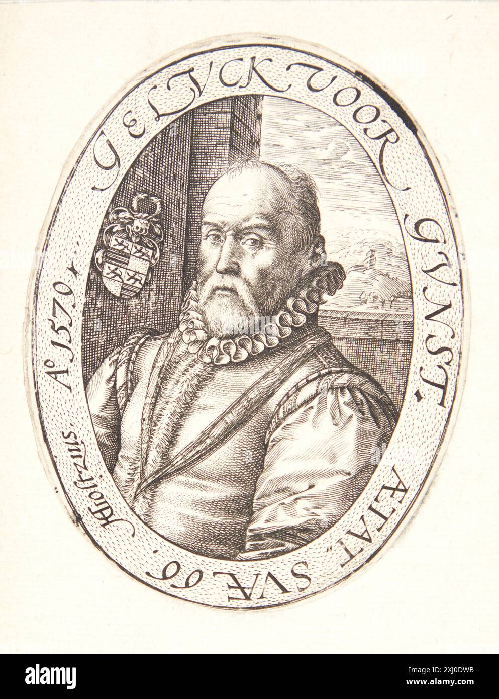 Jan van Broeckhoven Goltzius, Hendrick 1558 - 1617 Copper engraving ...
