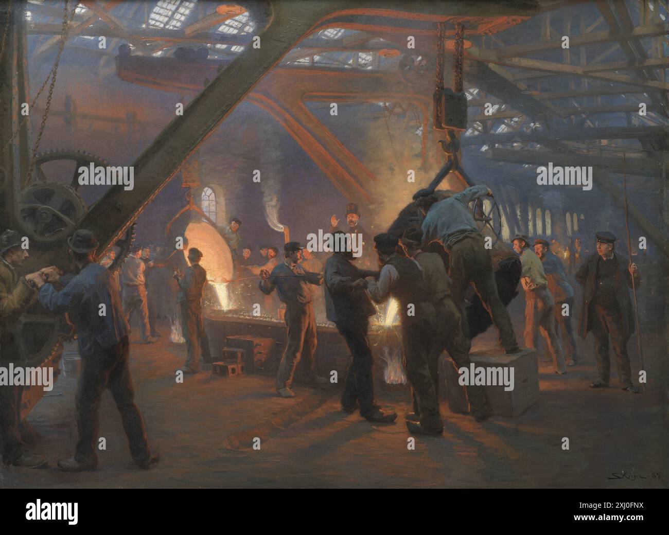 The iron foundry, burmeister & wain hi-res stock photography and images ...