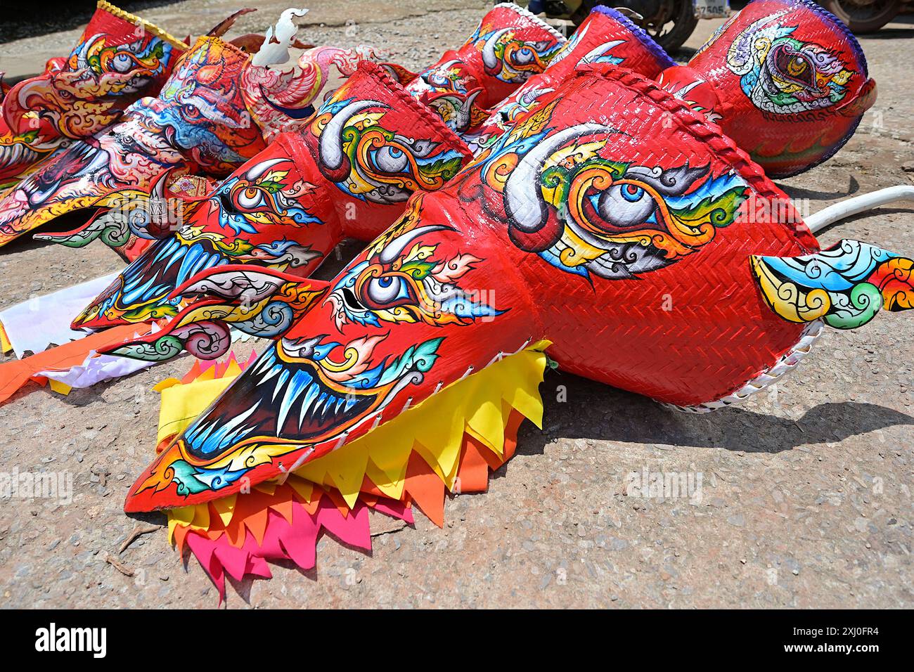 Traditional phi ta khon masks hi-res stock photography and images - Alamy