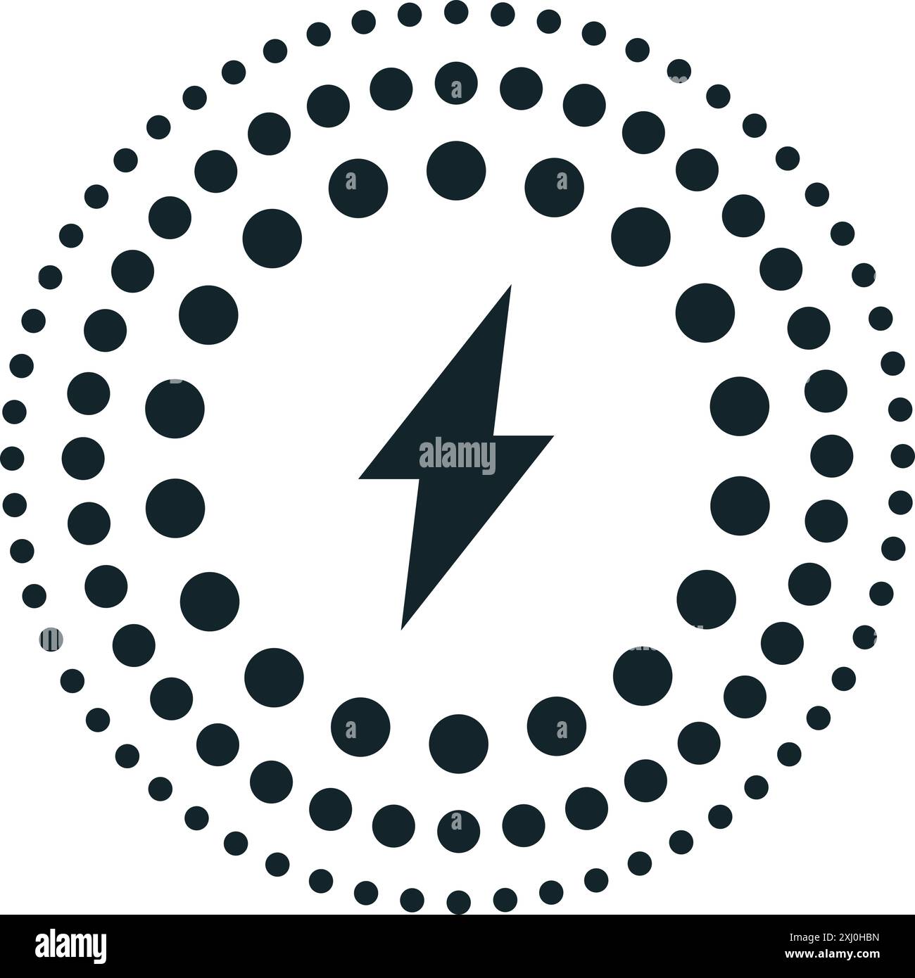 Inductive Charging Icon: A vector illustration in monochrome, depicted ...