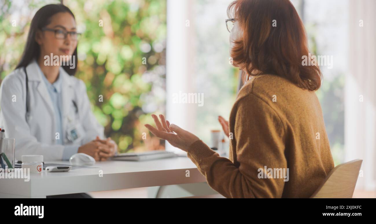 Portrait asian patient having checkup hi-res stock photography and ...