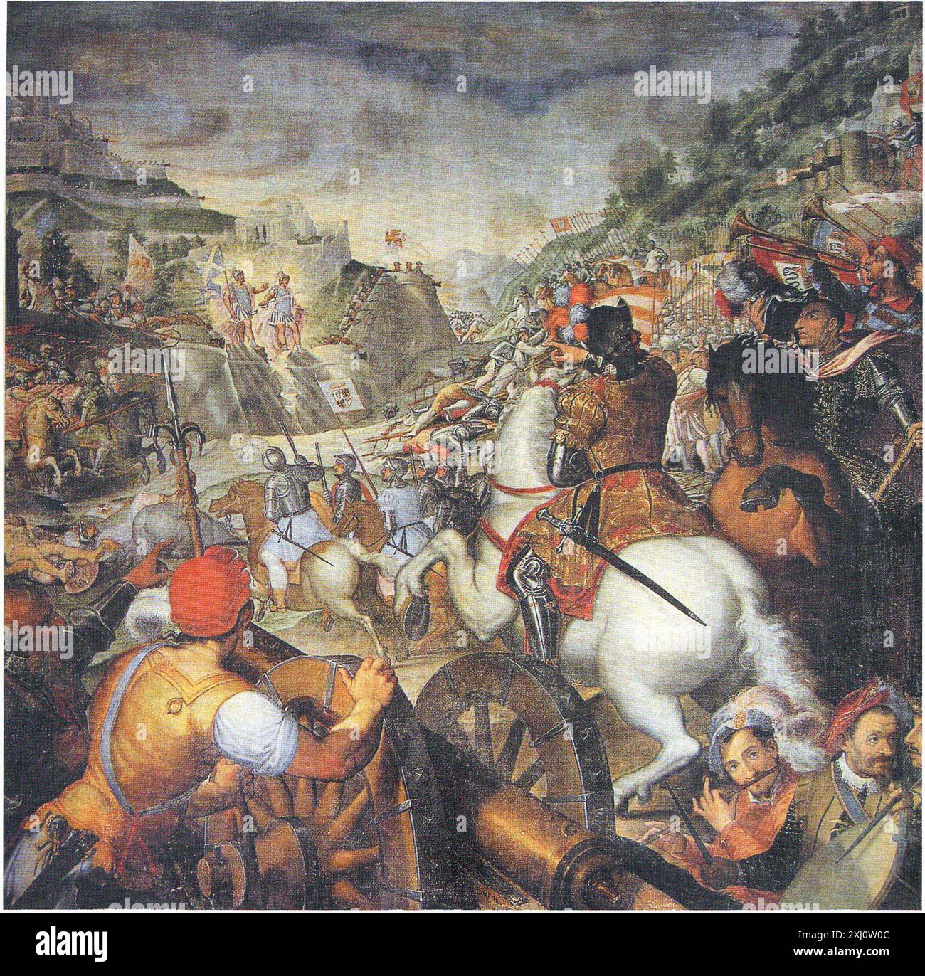 Appearance of Saints Faustinus and Jovita in the Defense of Brescia ...