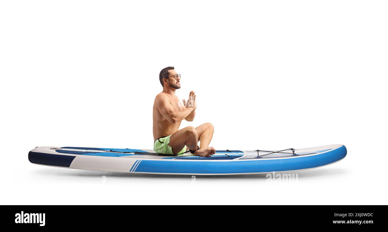 Practicing surf Cut Out Stock Images & Pictures - Alamy