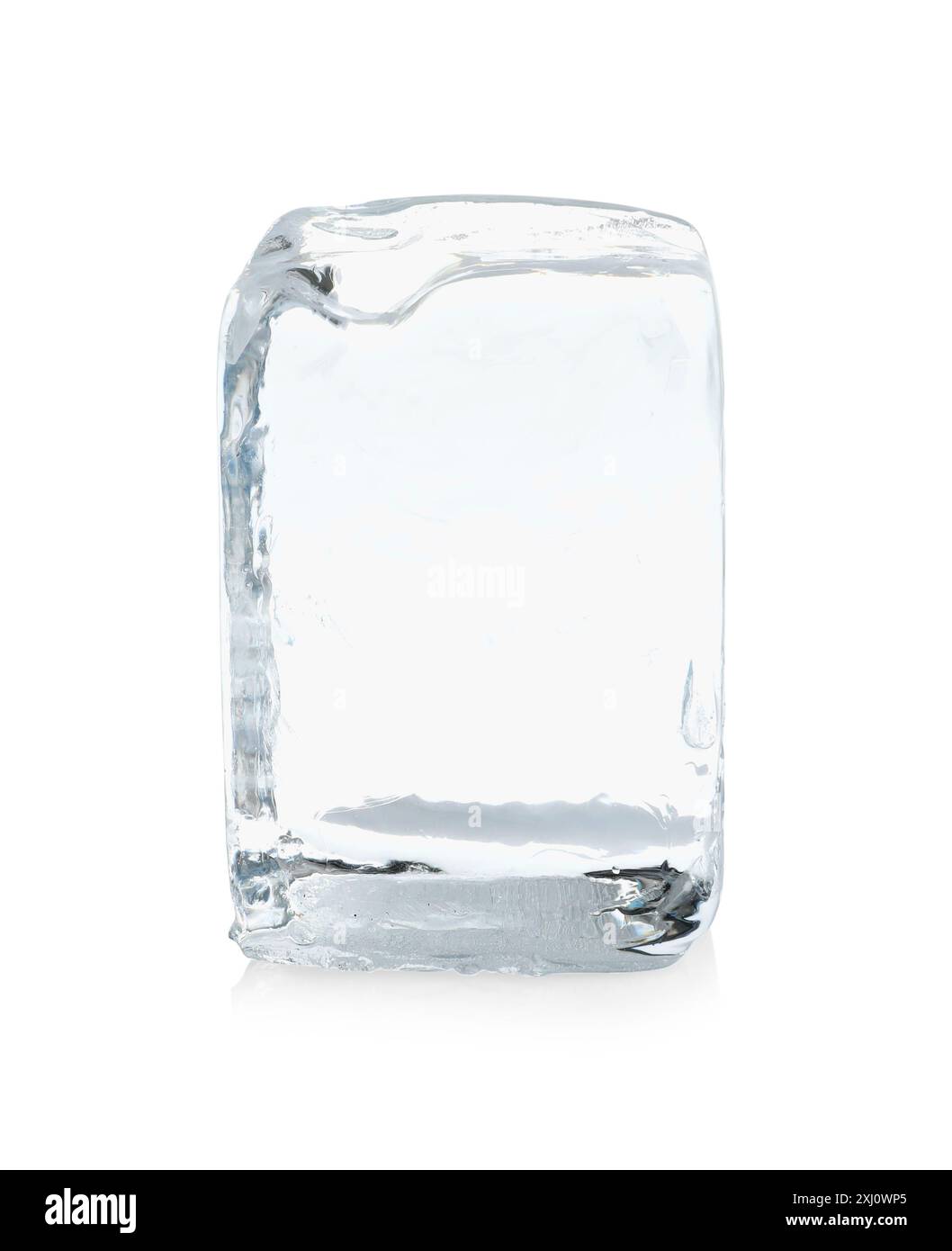 Beautiful transparent block ice Cut Out Stock Images & Pictures - Alamy