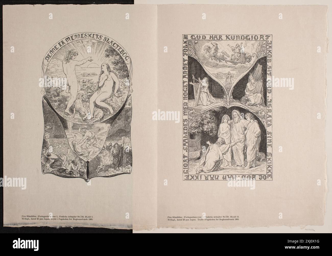 This one is the genealogy book of men "and" God has announced Jacob his ...