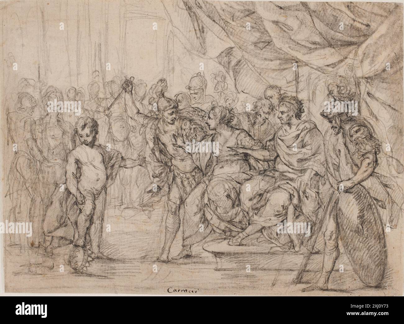 Moses as a child trampling the Pharaoh’s crown underfoot Lamberti ...