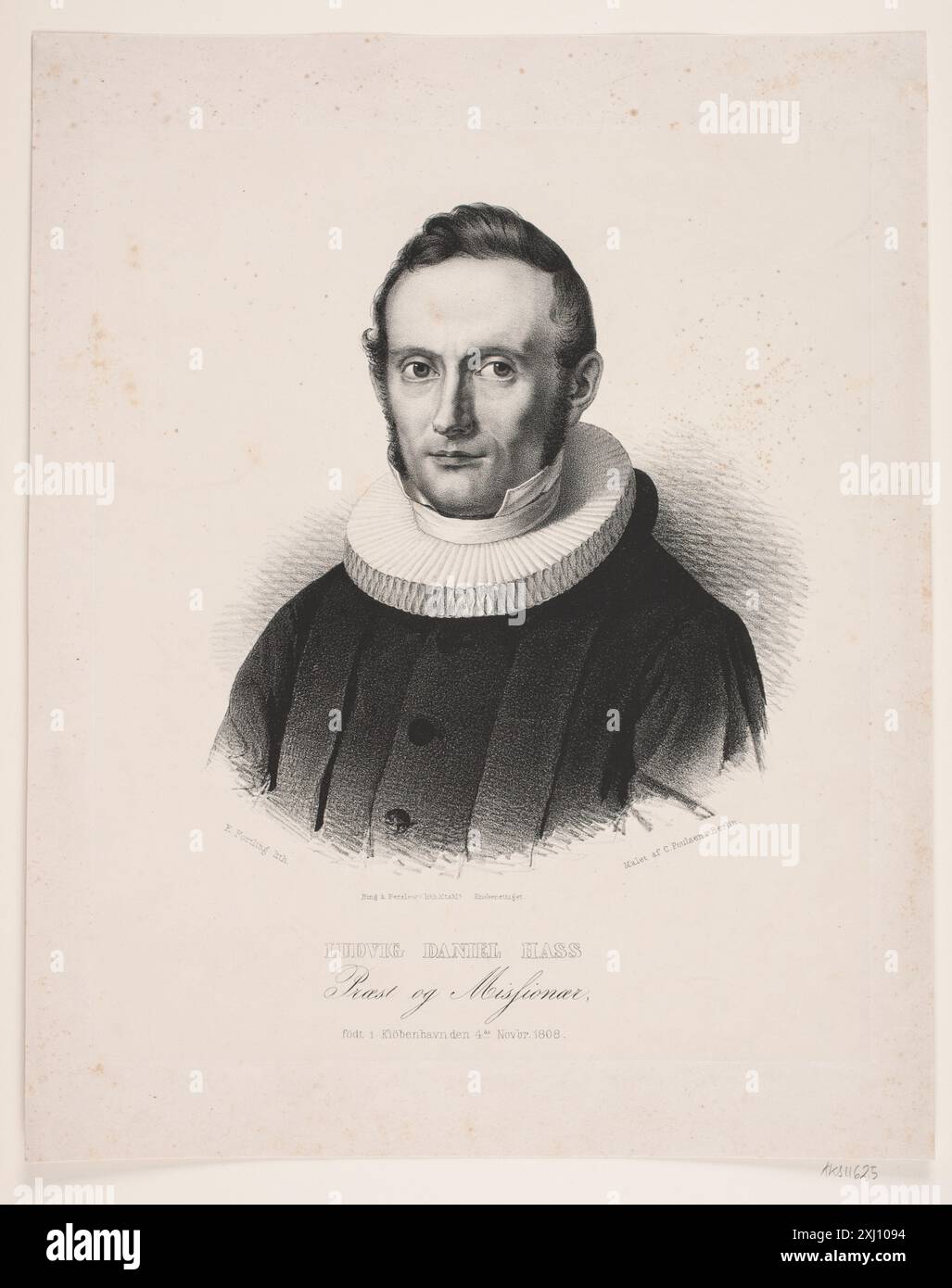 Ludvig Daniel Hass Fortling, Edvard 1809 - 1875, Poulsen, Carl 1855 ...