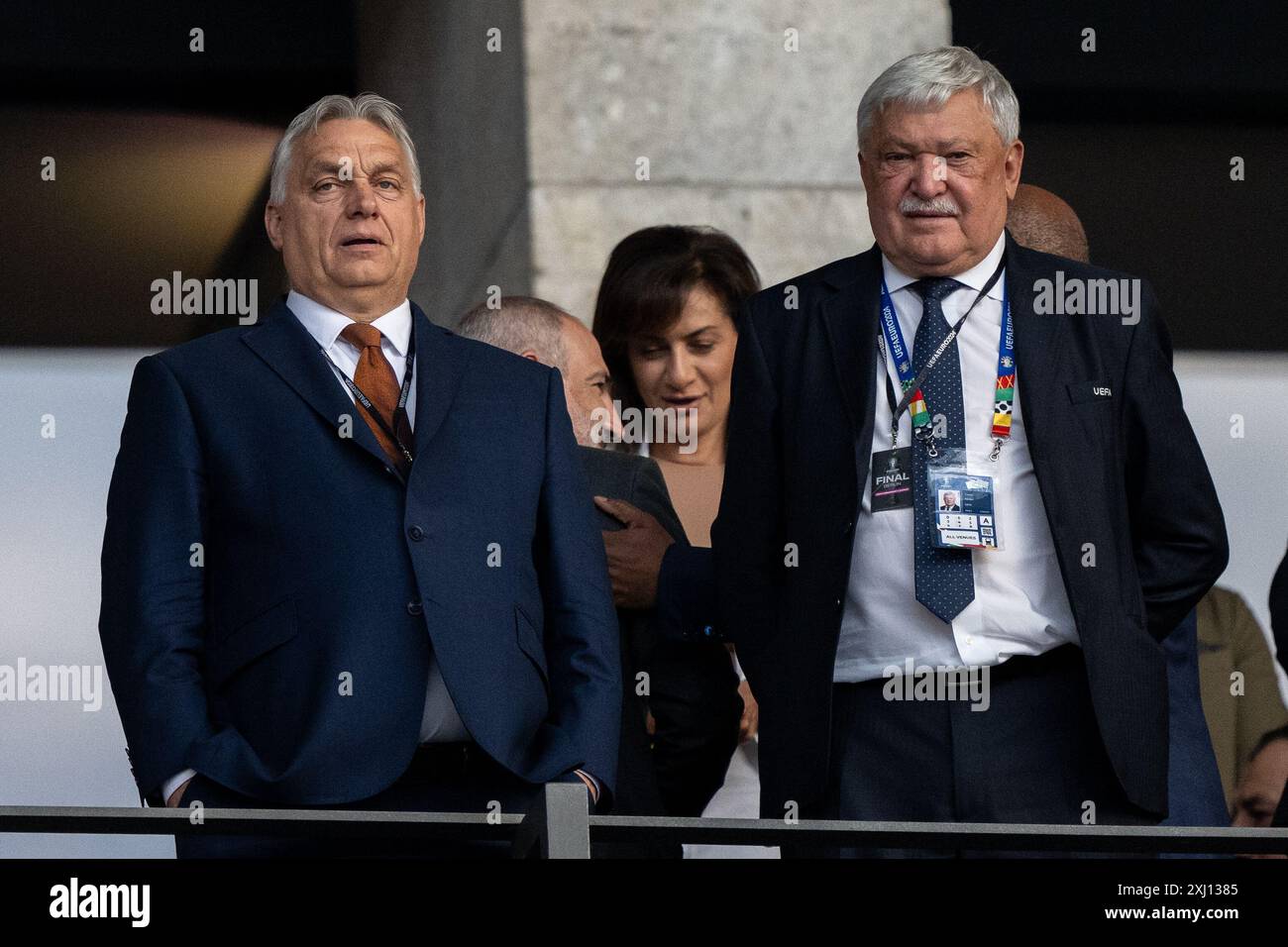 BERLIN, GERMANY - JULY 14: Prime Minister Viktor Orban of Hungary and ...