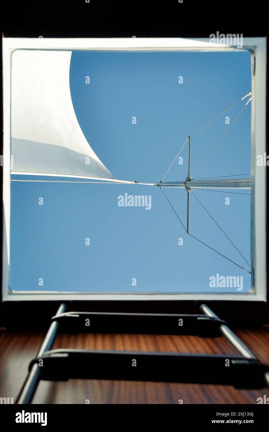 View through bow cabin hi-res stock photography and images - Alamy