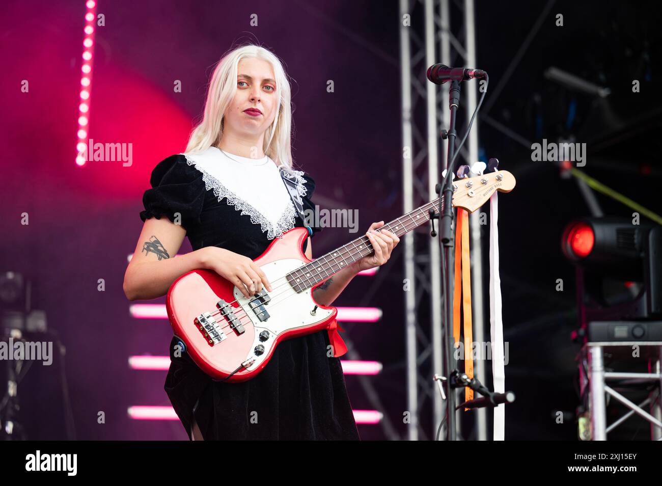 Glasgow, UK. 12th July 2024. Abigail Morris, Lizzie Mayland, Emily ...