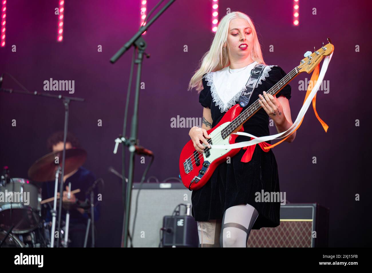 Glasgow, UK. 12th July 2024. Abigail Morris, Lizzie Mayland, Emily ...