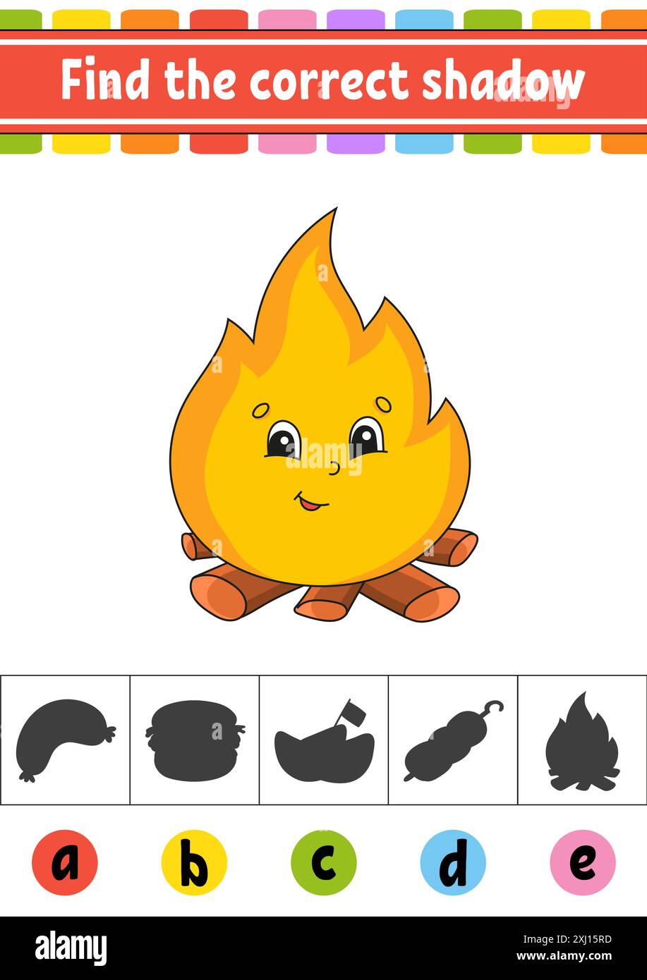 Find the correct shadow. Education developing worksheet. Activity page ...