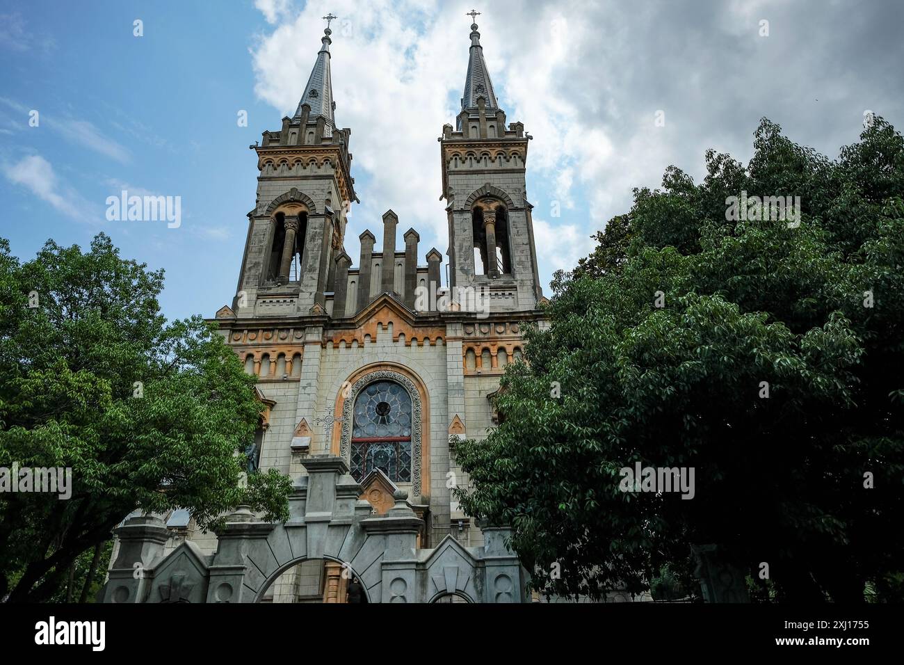 Batumi, Georgia - July 16, 2024: Views of the Cathedral of the Mother ...