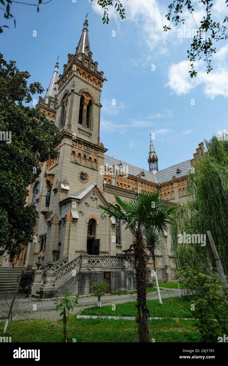 Batumi, Georgia - July 16, 2024: Views of the Cathedral of the Mother ...